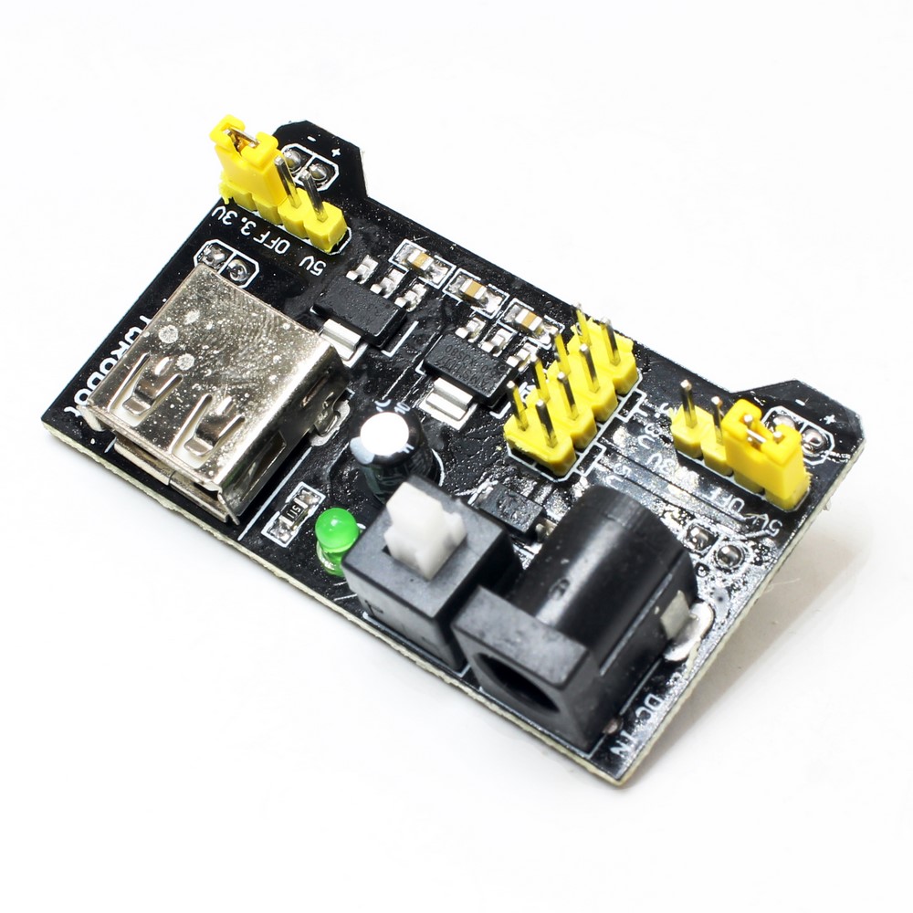 ماژول تغذیه برد بورد Breadboard Power با خروجی USB